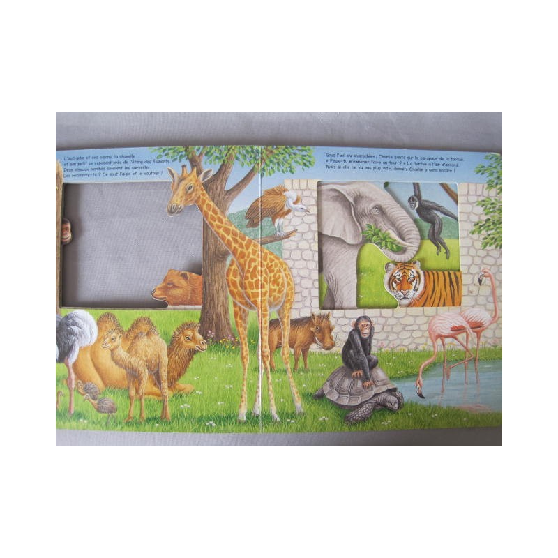 Charlie le chimpanzé du zoo - Retro-Livres