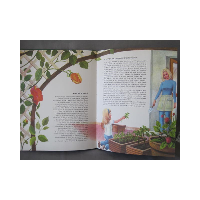 Les plantes et les fleurs - Retro-Livres