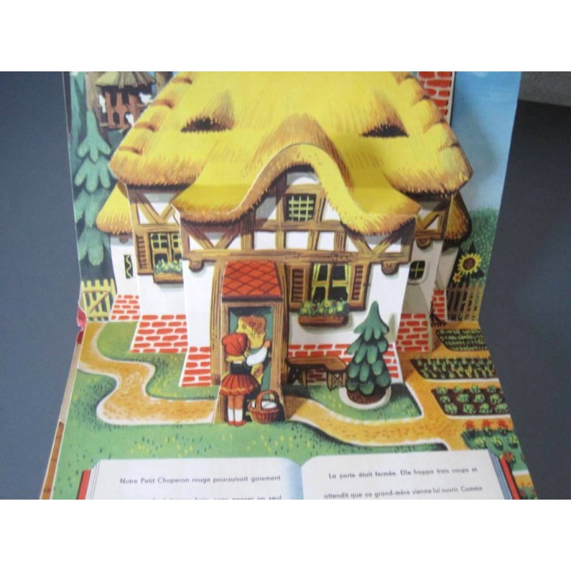 Le petit chaperon rouge Livre pop-up - Retro-Livres