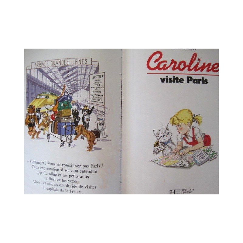 Caroline visite Paris - Retro-Livres