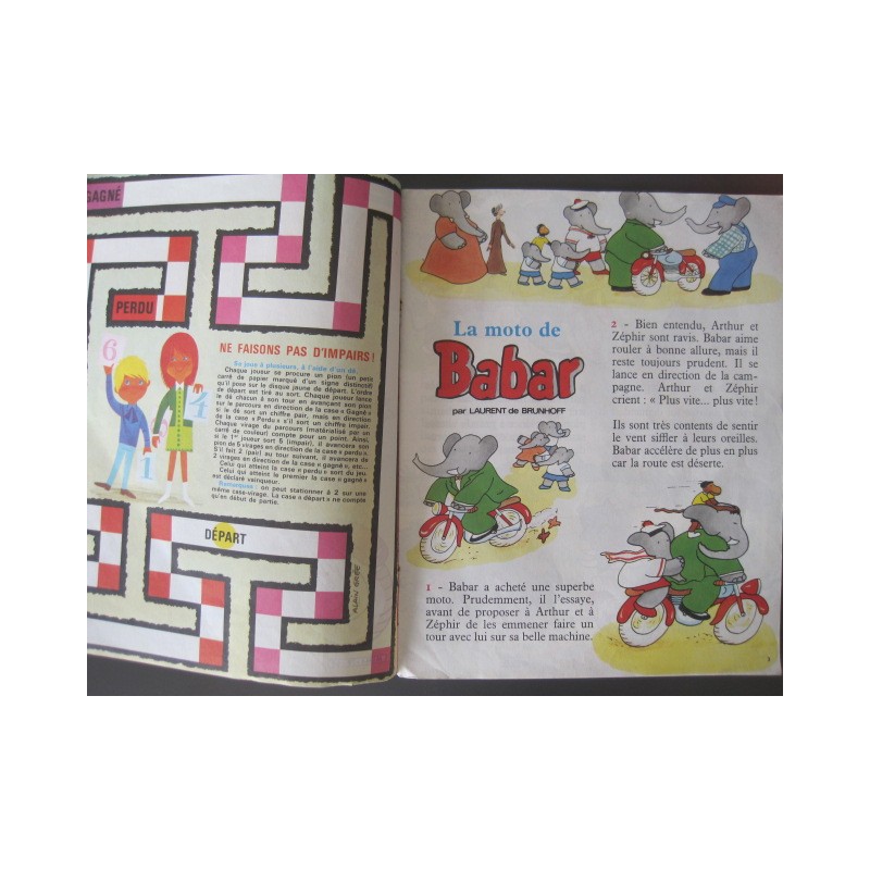 Le journal de Babar n°78 -1981 - Retro-Livres