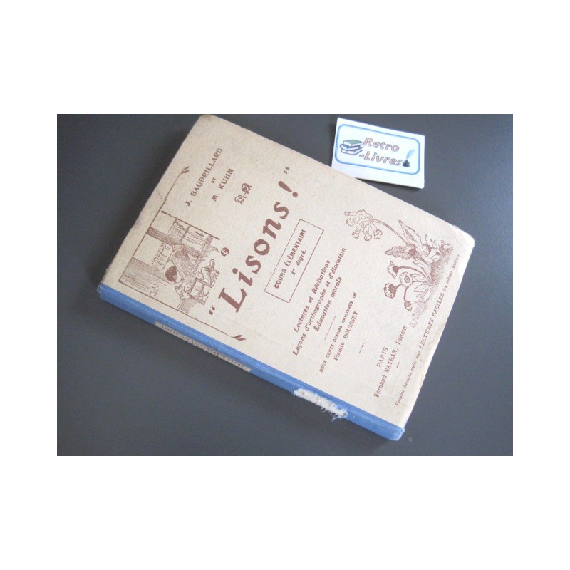 Lisons! Leçons de lecture et de langage - Retro-Livres