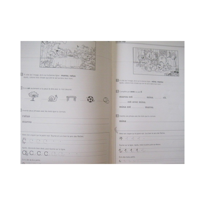 Ratus et ses amis CP Cahier d'expression - Retro-Livres