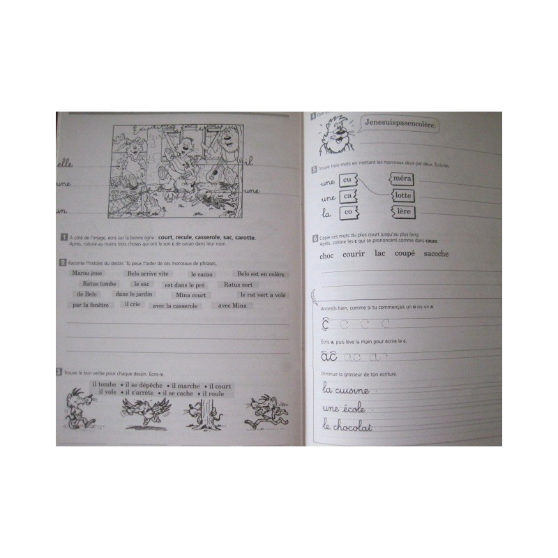 Ratus et ses amis CP Cahier d'expression - Retro-Livres