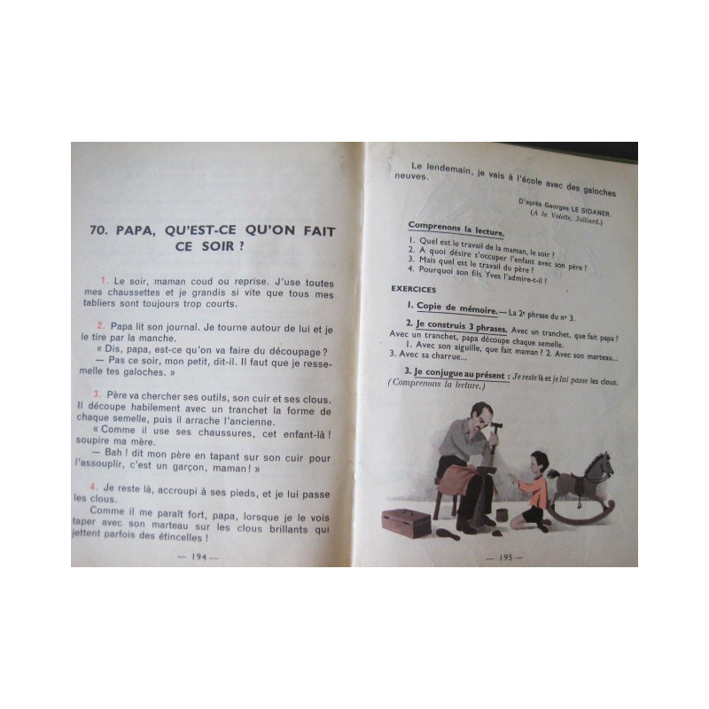 Le nouveau livre unique de lecture et de français CE1 - Retro-Livres