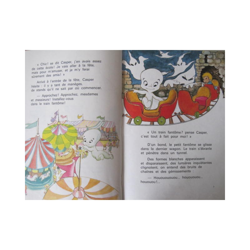 Casper Le train fantôme - Retro-Livres