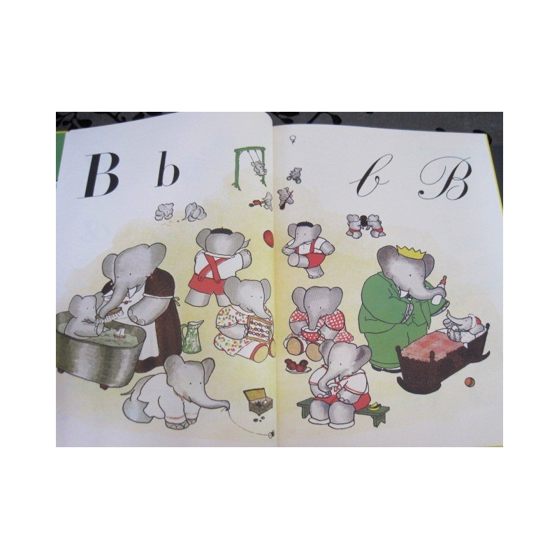 A.B.C. de Babar Grand Album - Retro-Livres
