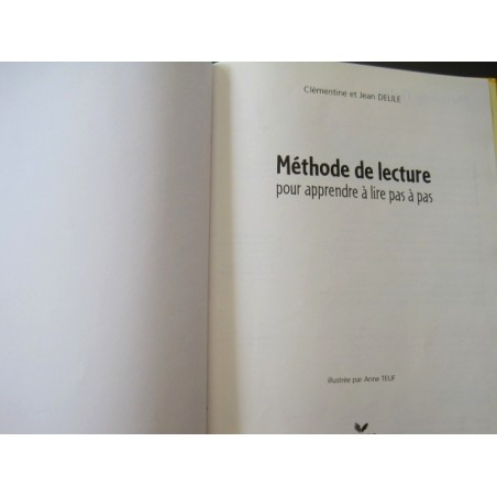 Méthode de lecture pour apprendre à lire pas à pas - Retro-Livres