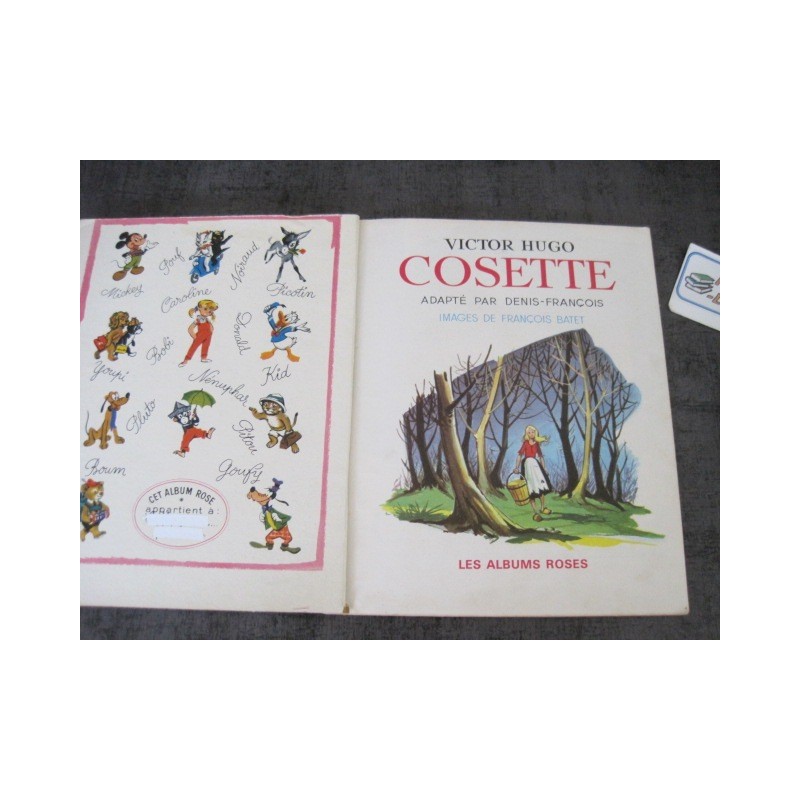 Cosette - un album rose - Retro-Livres