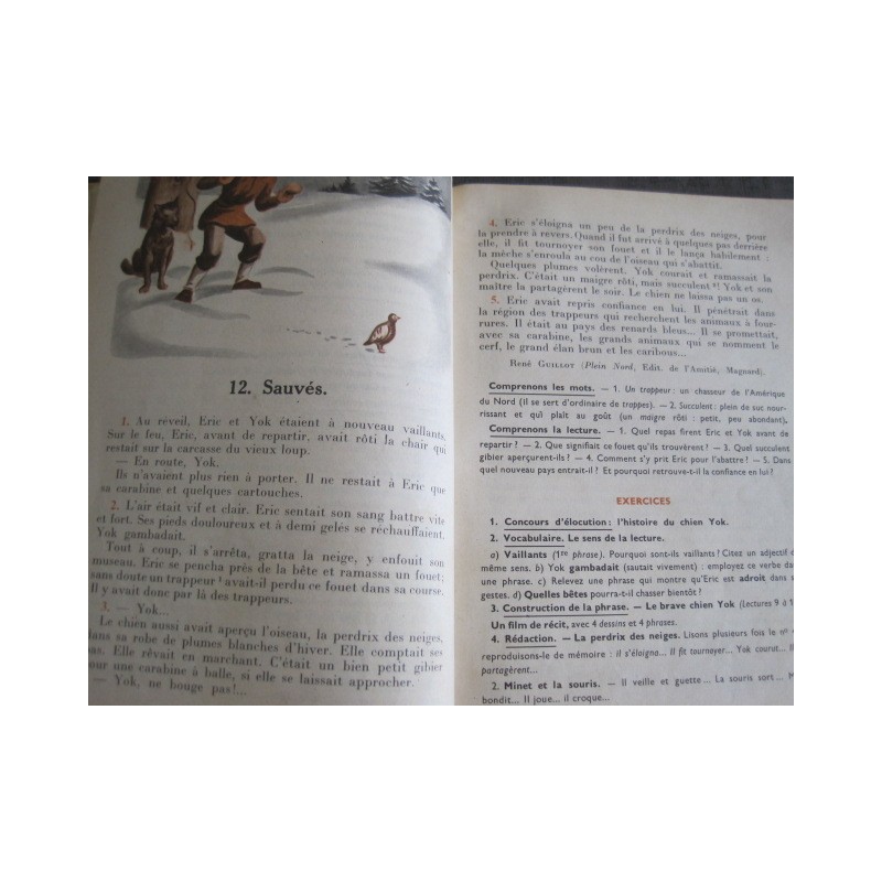 Le nouveau livre unique de lecture et de français - Cours moyen - Retro ...